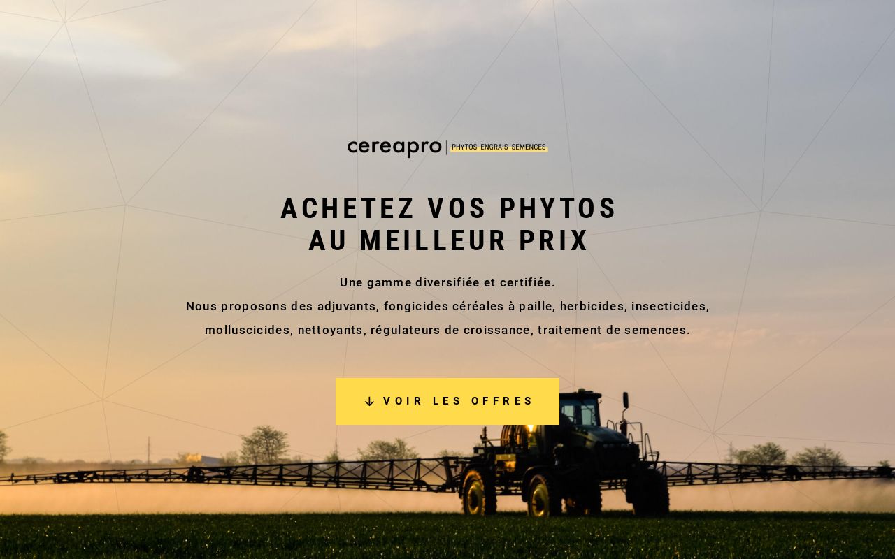 Notre gamme de produits phytosanitaires | Cereapro